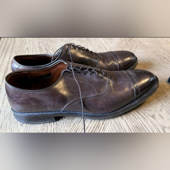 Allen Edmonds | Shoes | Allen Edmonds Brown Fifth Avenue Distressed ...